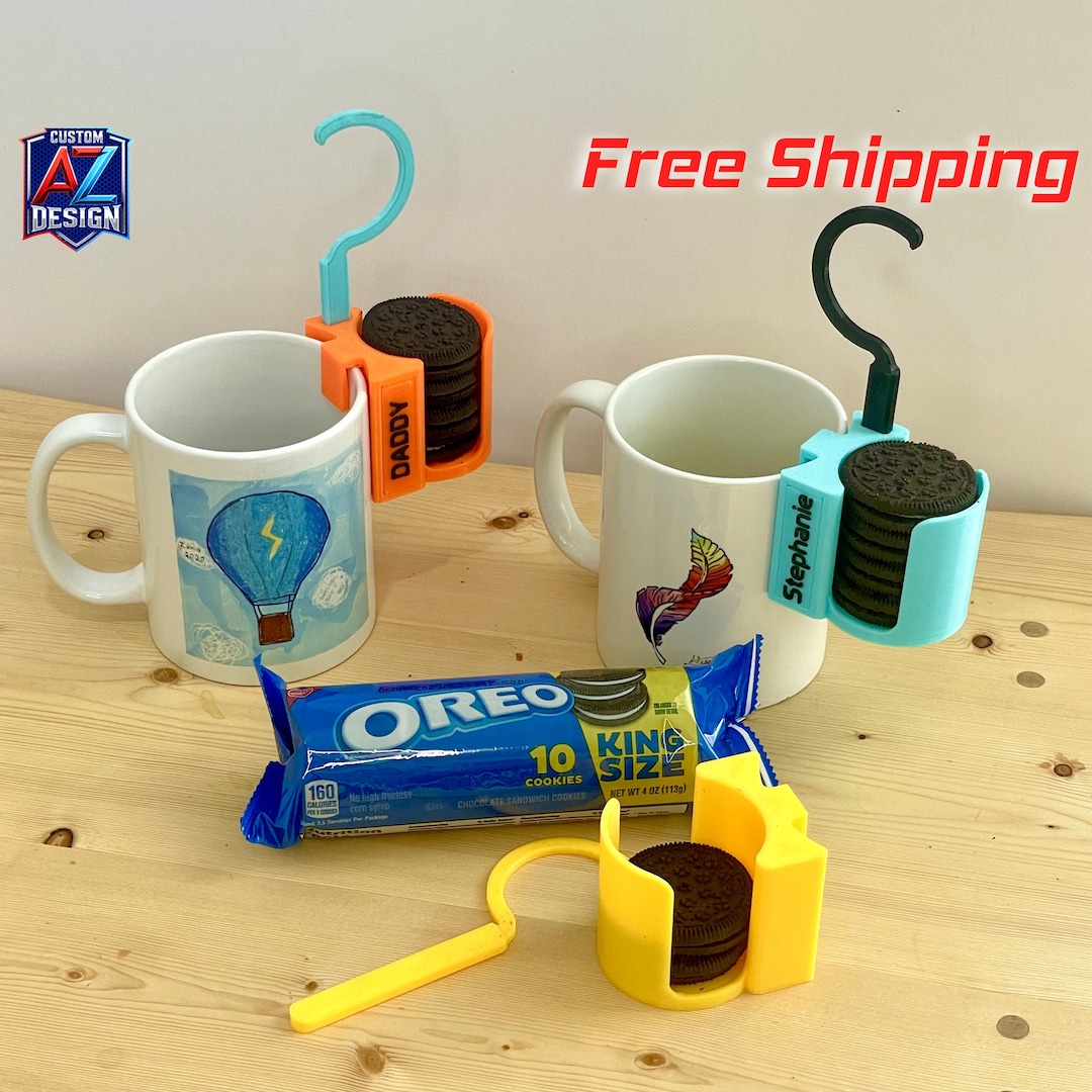 Personalized Oreo Cookie Caddy: Custom Cookie Dunker Gift - Etsy