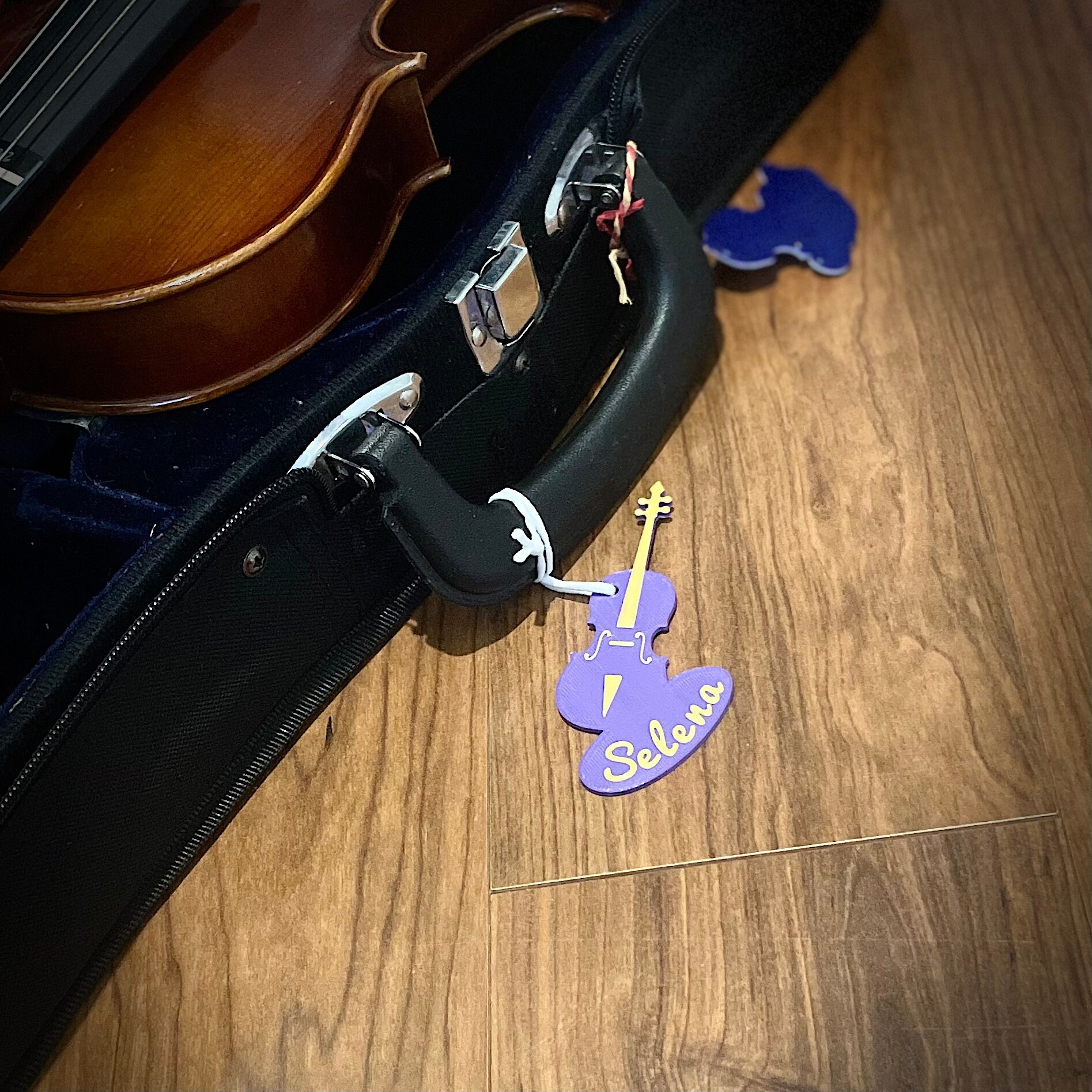 Custom Personalized Musical Instrument Tag With Your Name and ...