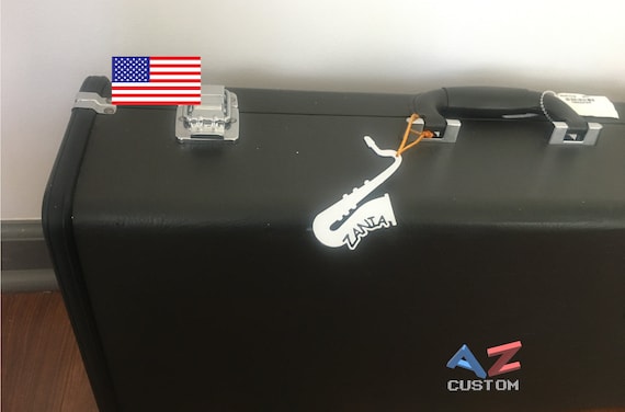 Custom Personalized Musical Instrument Tag With Your Name and - Etsy