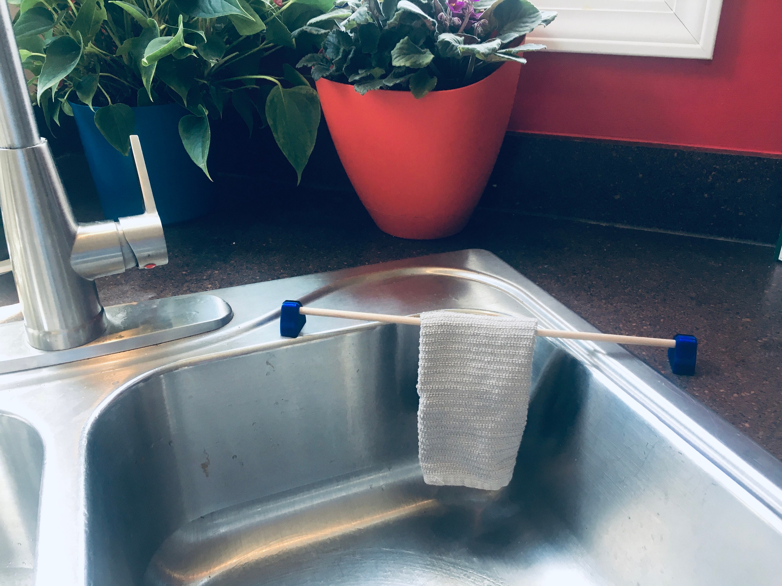 Mini Kitchen Towel / Dish Rag Rack - Etsy