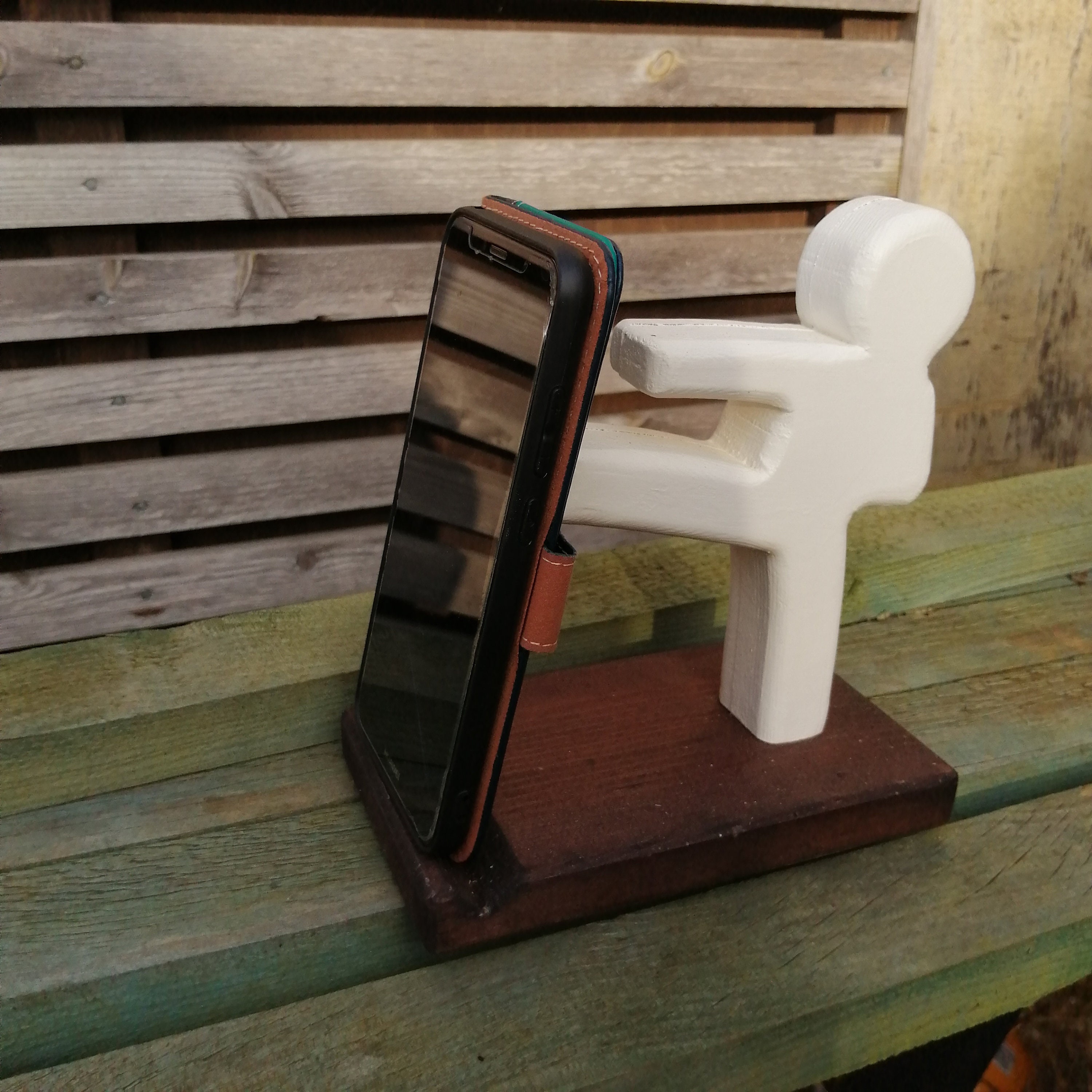 Karate Kick Mobile Phone/cell Phone/tablet Stand Handcrafted From ...