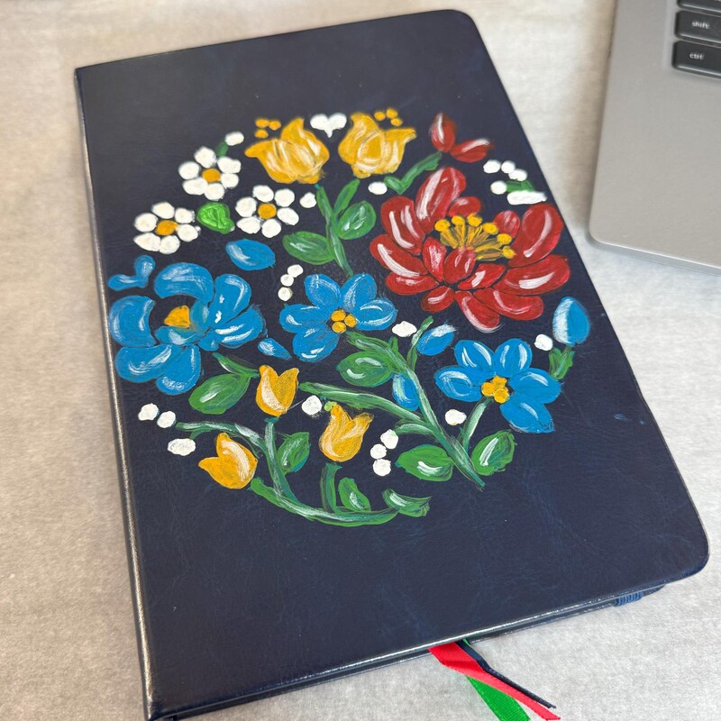 Painted Journal - Etsy