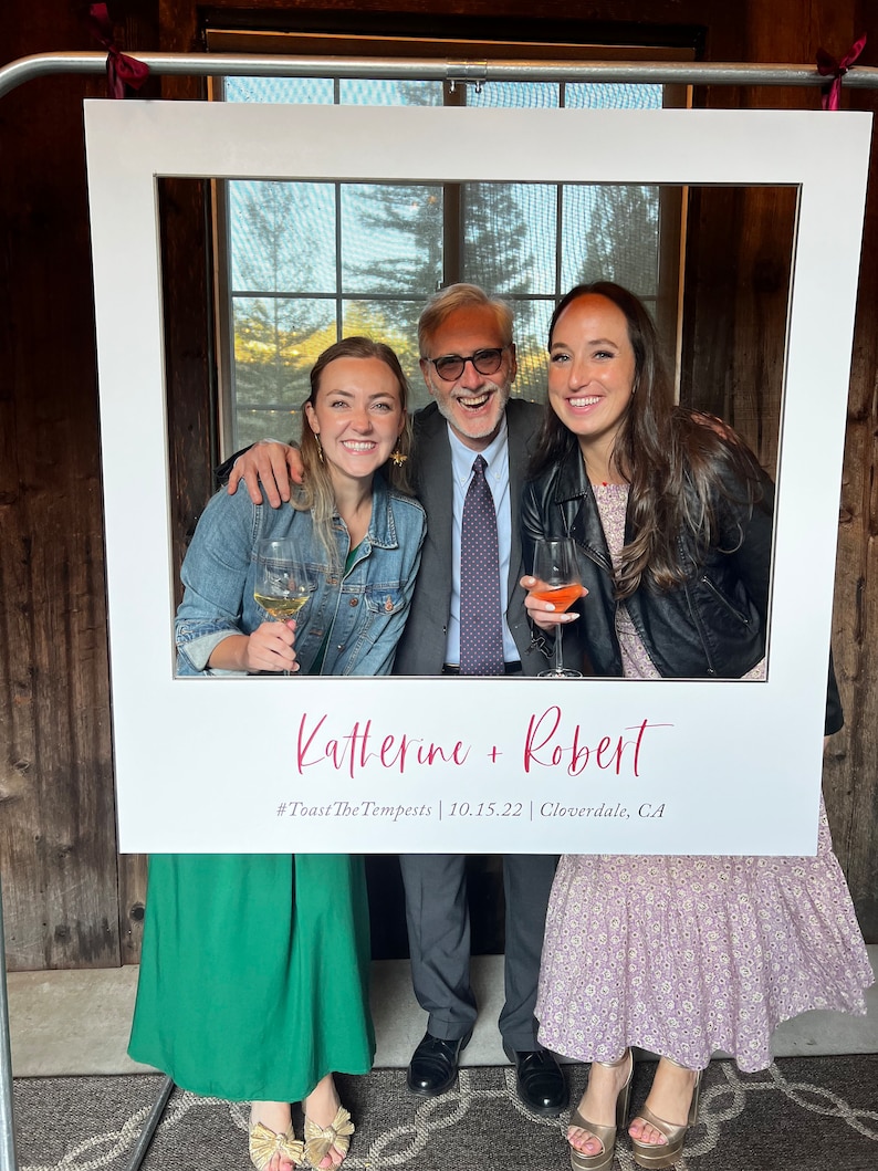 Custom Polaroid Foamcore Party Sign, Wedding Sign, Wedding Photobooth ...