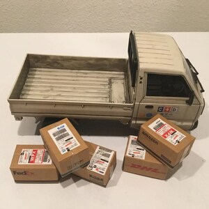 Miniature Dollhouse Mailing Shipping Packages, Miniature Mail, Mini ...