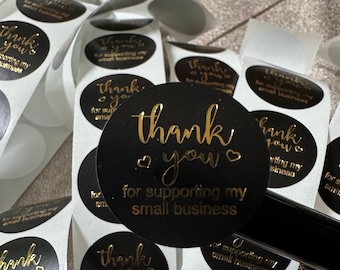 Thank You for Supporting My Small Business Stickers Business - Etsy