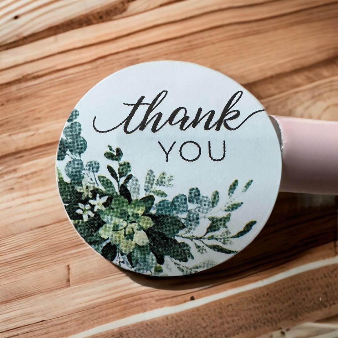 Thank You Sticker, 1” Thank You for Supporting My Small Business ...