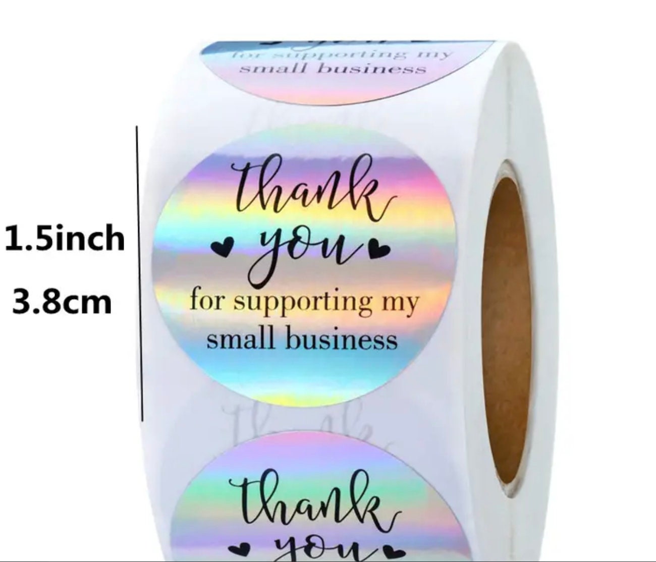 Thank You Sticker for Supporting My Small Business Stickers - Etsy