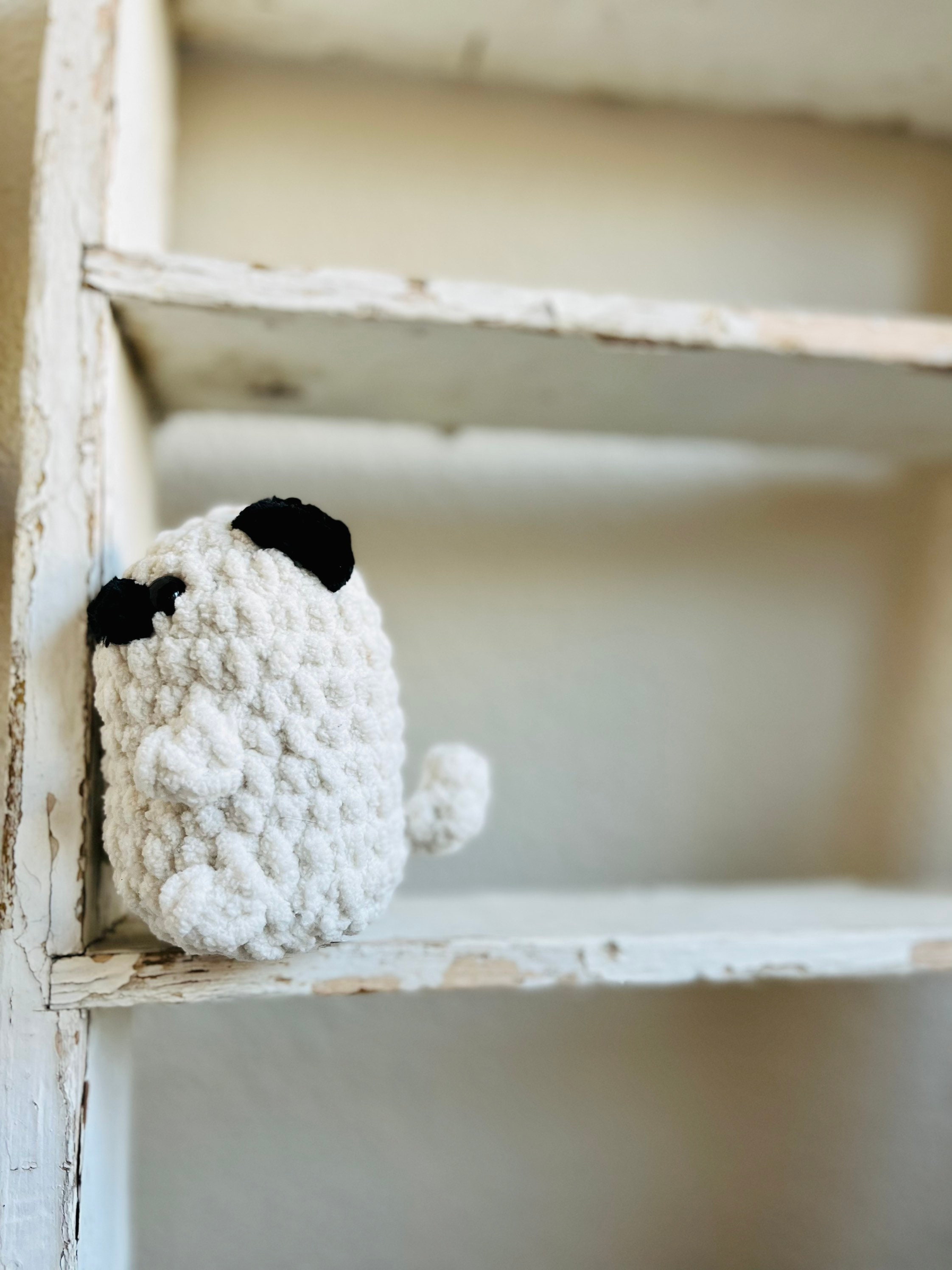 Crochet Fuzzy Potato Pug - Etsy