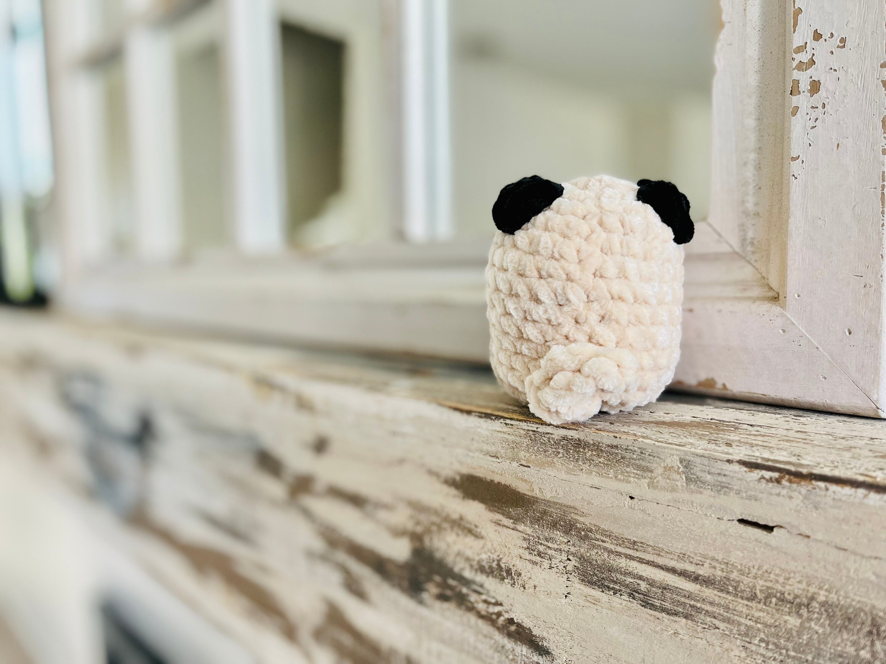 Crochet Fuzzy Potato Pug - Etsy