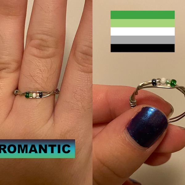 Aromantic Ring - Etsy