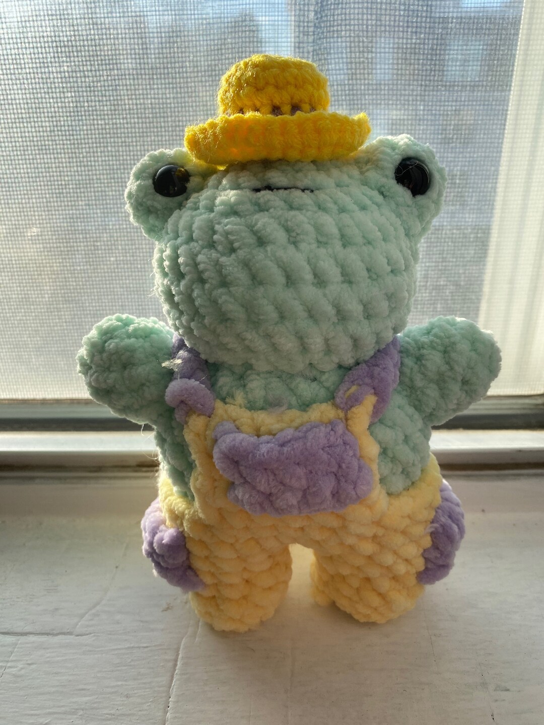 Jeremiah the Frog Plushie Cute Customizable Amigurumi Crochet Plush ...