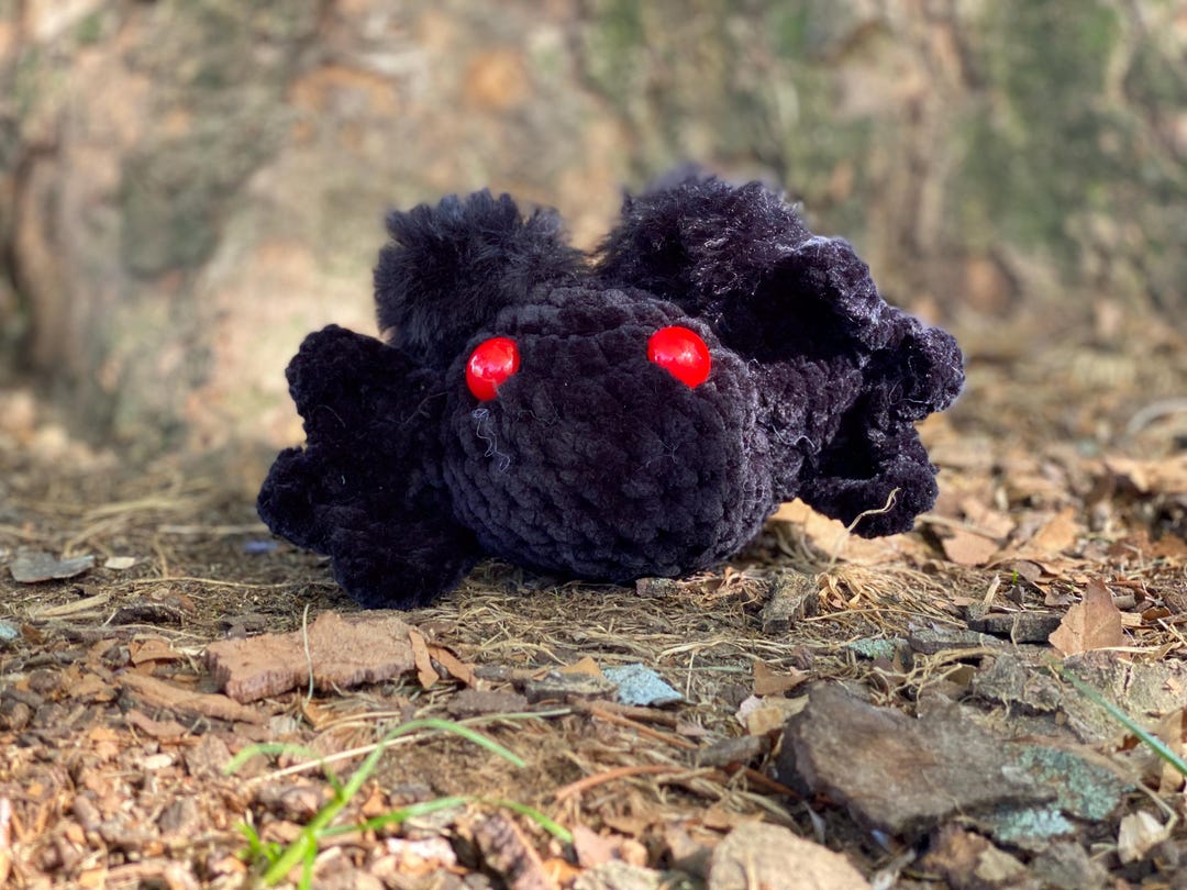 Mini Mothman | Crochet Mothman Plushie With Optional Keychain - Etsy