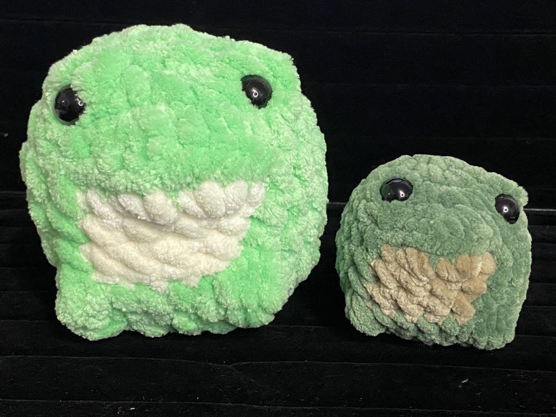 Toadally Cute Toad Plushie | Handmade Crochet Plushies Large or Small ...