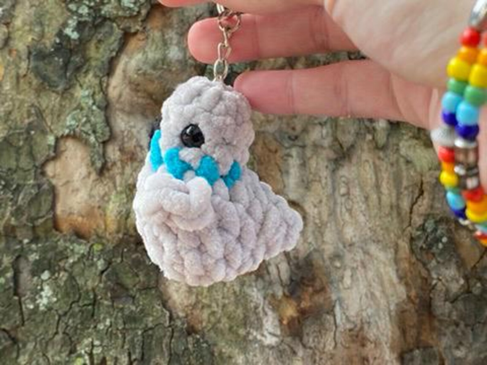 Handmade Crochet Bird Keychain: Custom Colors Available - Etsy