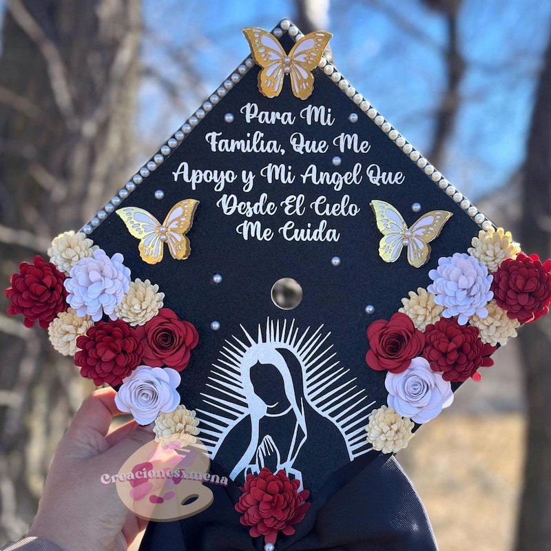 Pink Mexican Grad Cap - Etsy