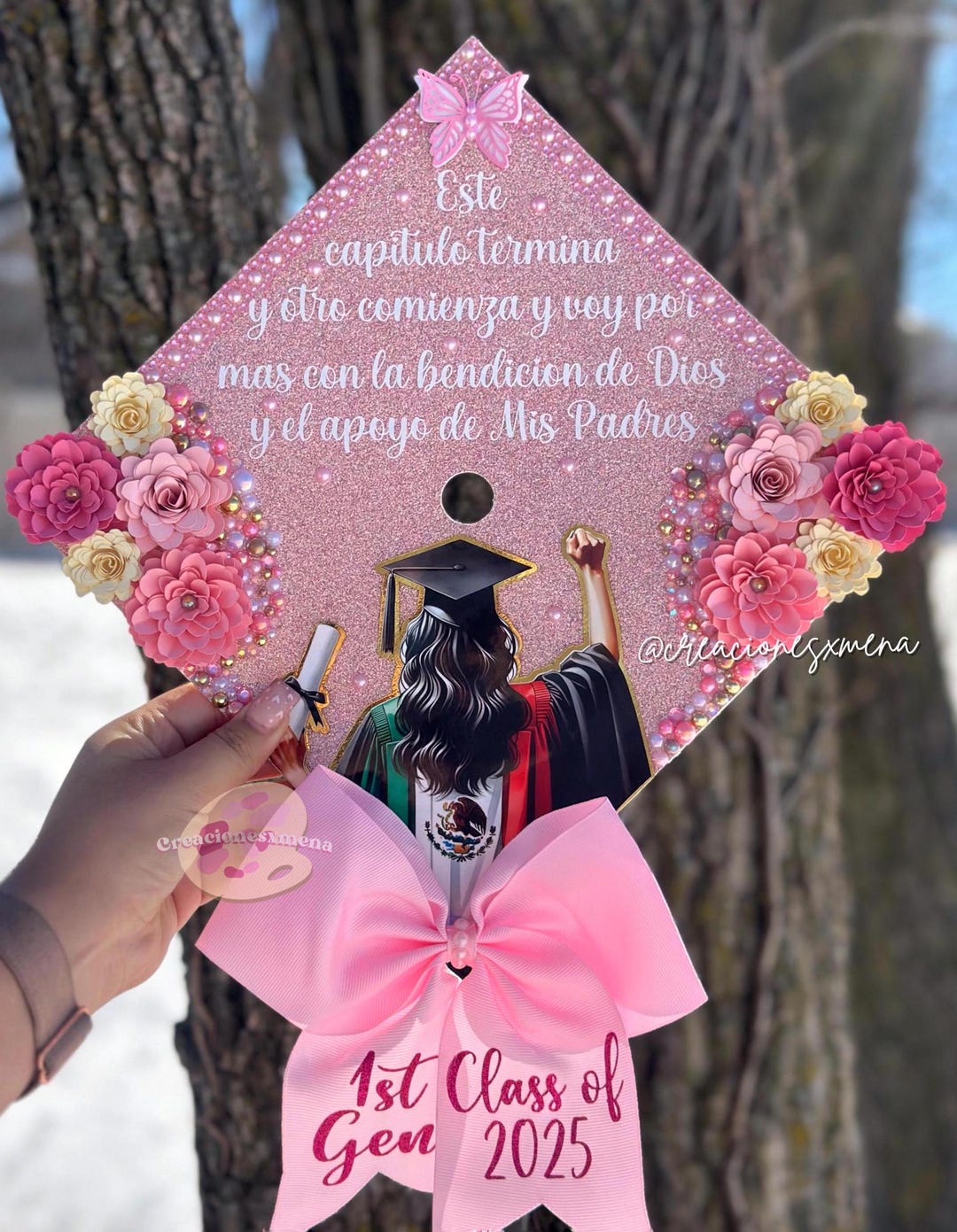 Graduation Cap Topper, 1st Generation Graduate, Mexican Graduation ...