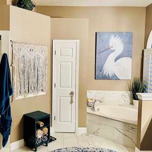 Mkono Macrame Woven Handmade Curtain Window Blind Door Curtain Boho ...