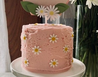 Daisy One Birthday Cake Topper - Etsy