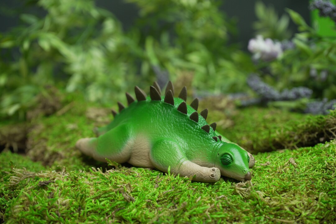 Baby Stegosaurus - Baby Dinosaur, Desk Pet, Figure, 3D Model, DIY ...