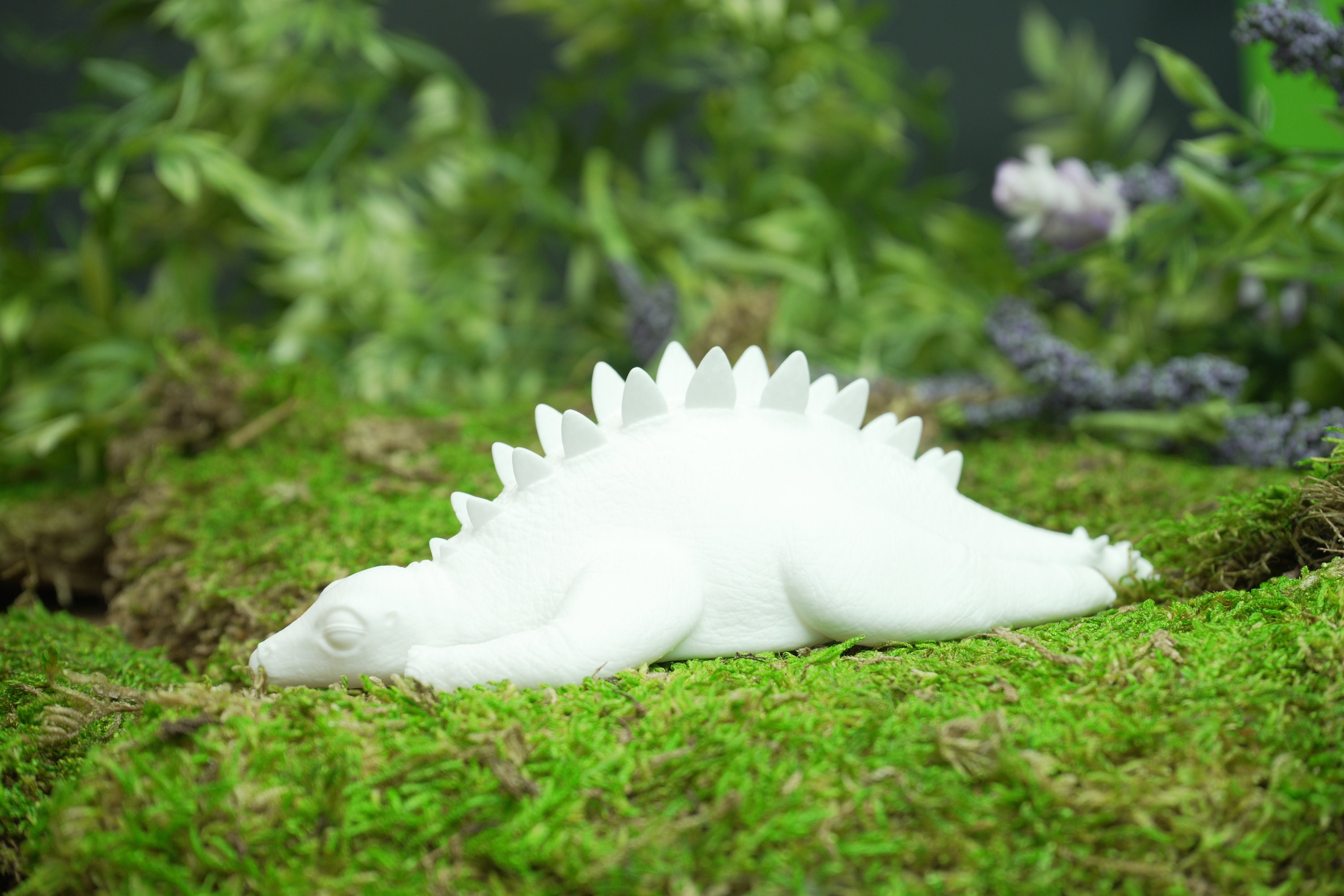 Baby Stegosaurus Cast - Baby Dinosaur, Desk Pet, Figure, 3D Model, DIY ...