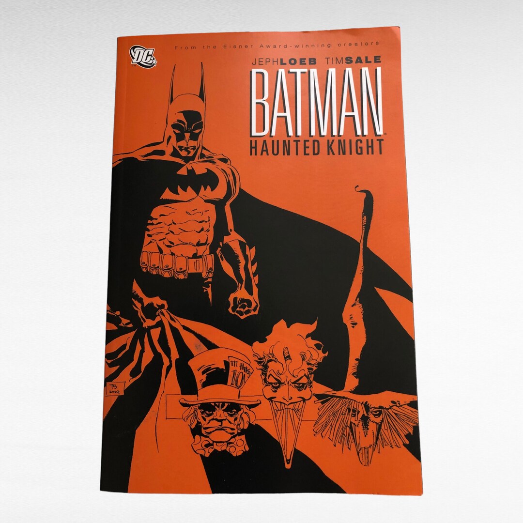 Batman Haunted Knight Book Halloween Stories Comic Style Graphics ...