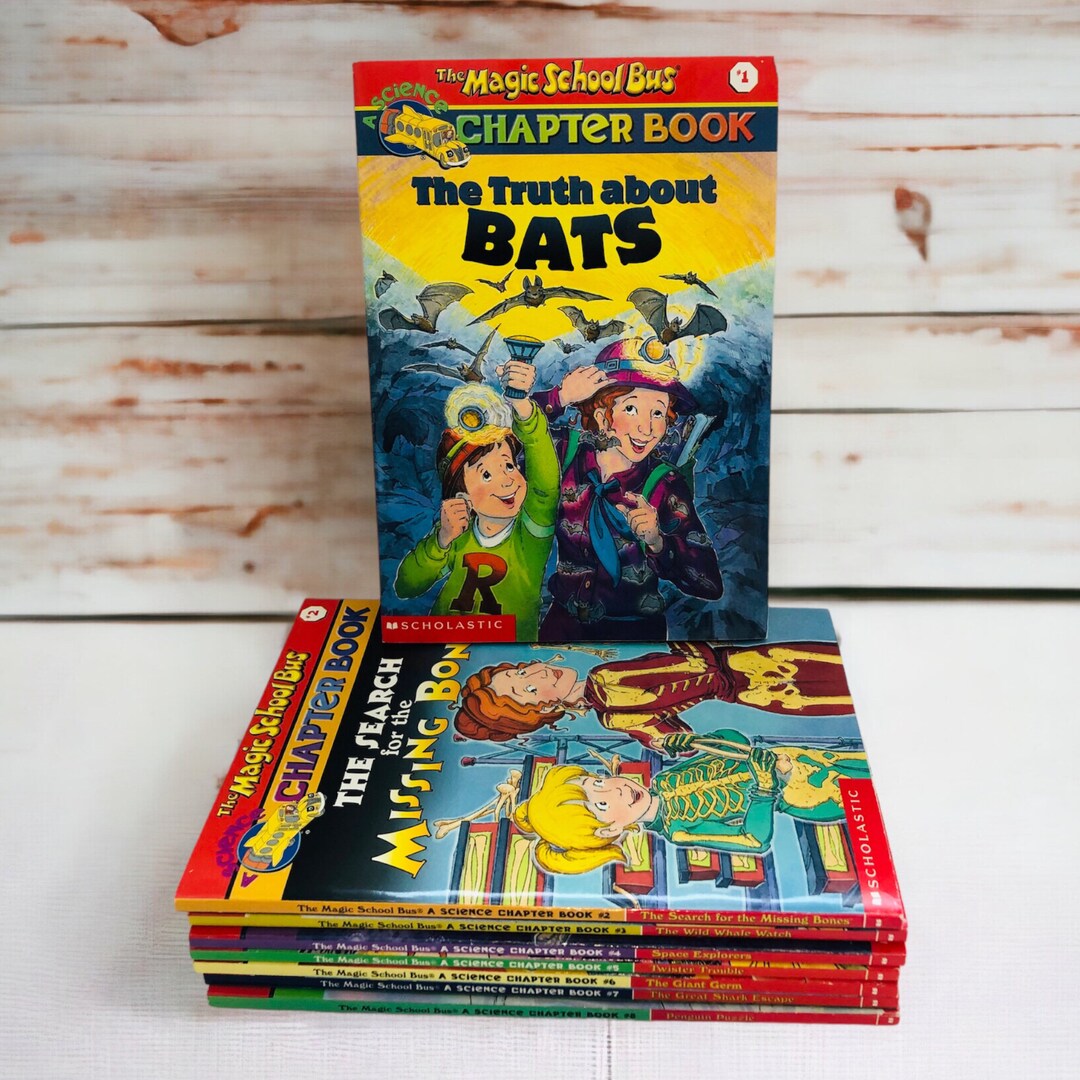 Magic School Bus Paperback Books Children's Books About Science Chapter ...