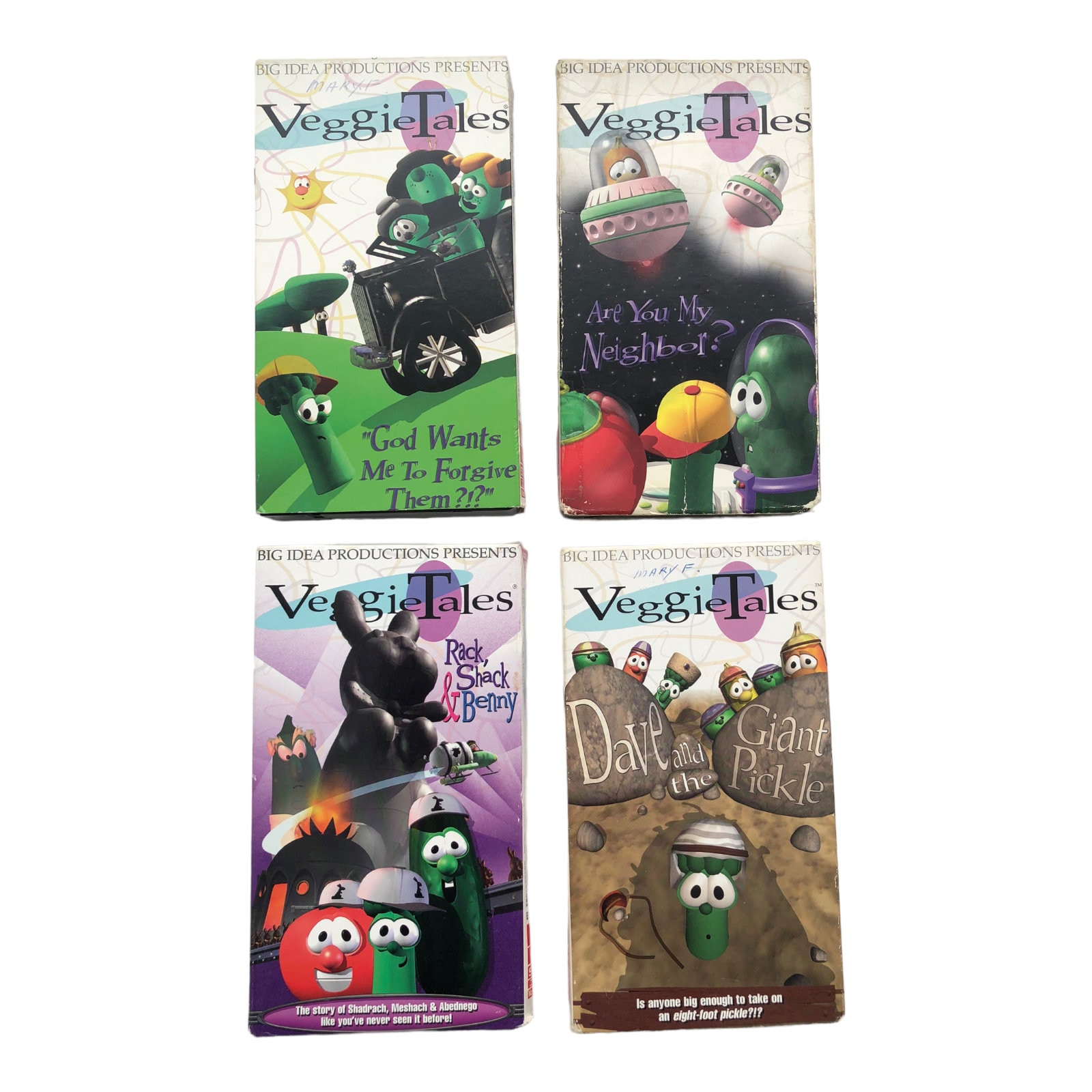 Veggietales A Taste Of Veggietales Vhs
