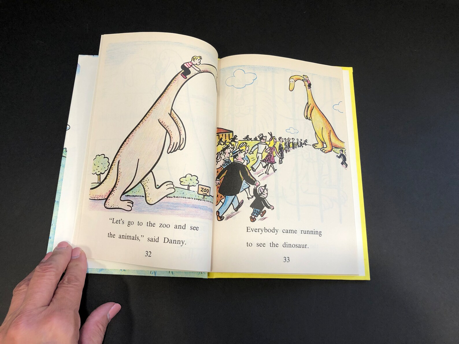 Vintage Danny and the Dinosaur Book I Can Read Book Syd Hoff - Etsy