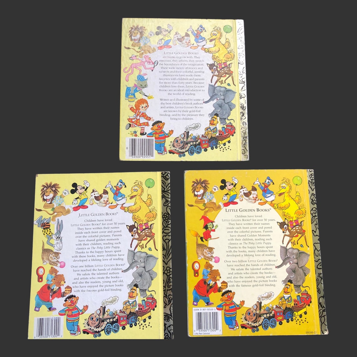 Train Themed Little Golden Books the Little Red Caboose Tootle the ...