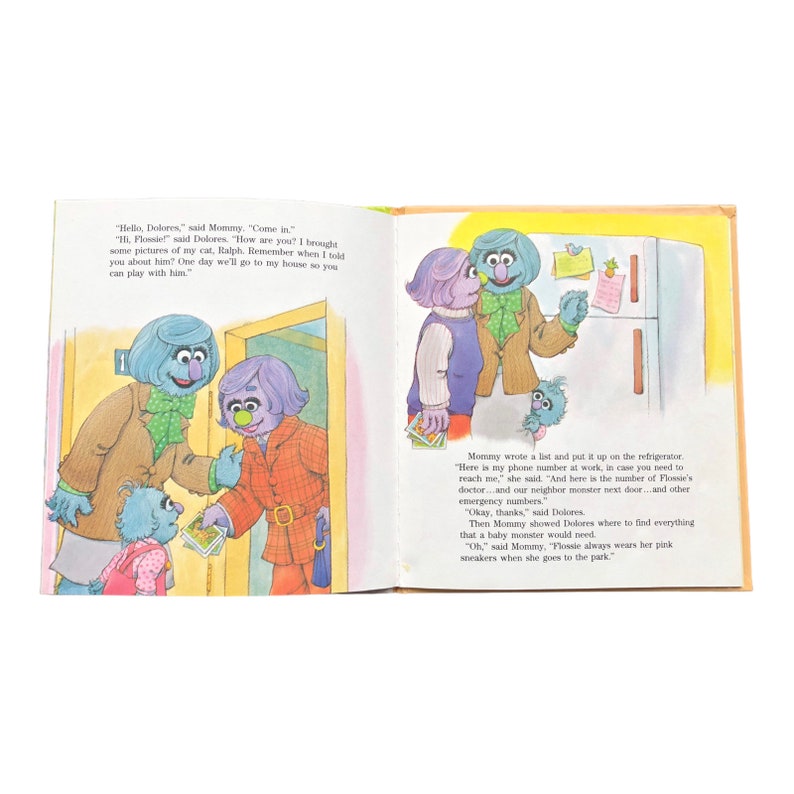 Sesame Street Growing up Books Children's Hardcover Books Early ...