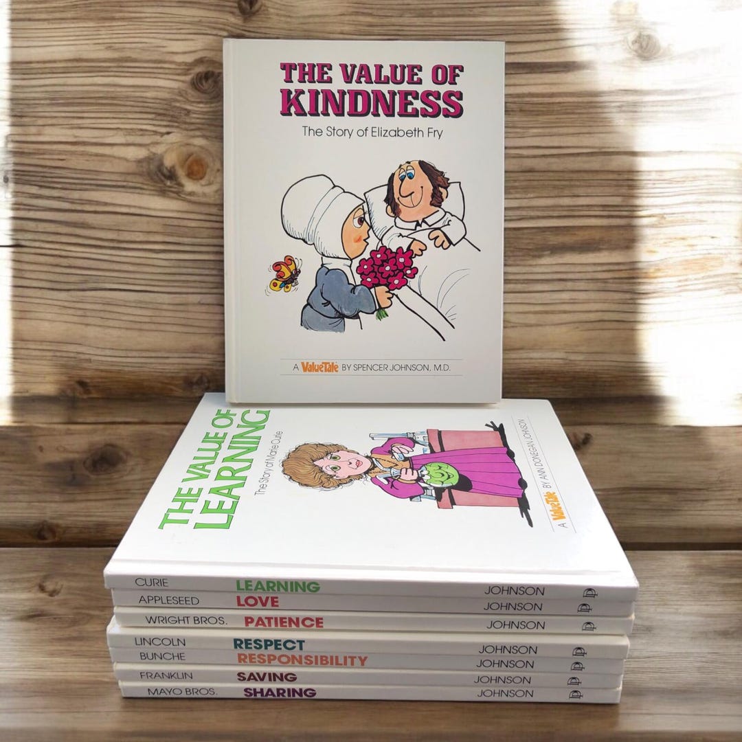 Vintage Value Tale Books Lot of 8 Historical Figures Hardcover Children ...