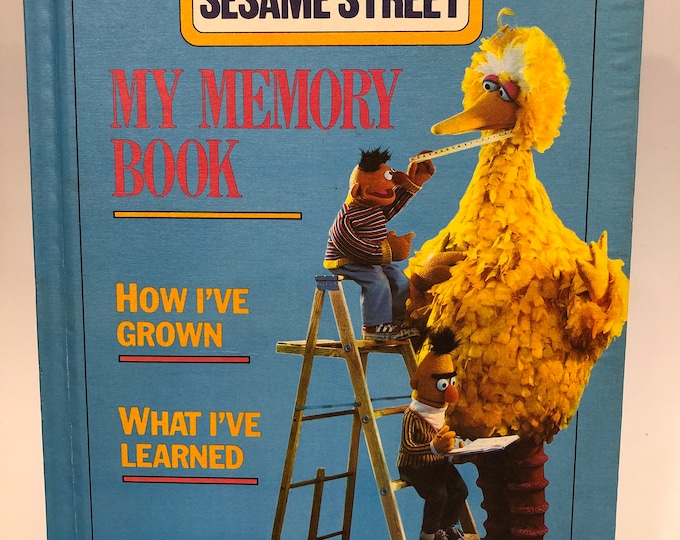 Vintage Sesame Street My Memory Book Journal - Etsy
