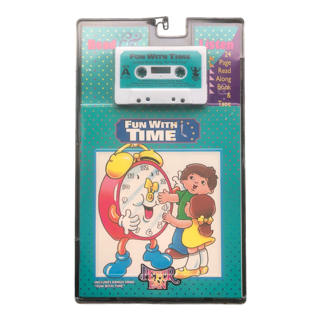 Fun With Time Read and Listen Cassette Tape With Book 1994 Learn How to ...