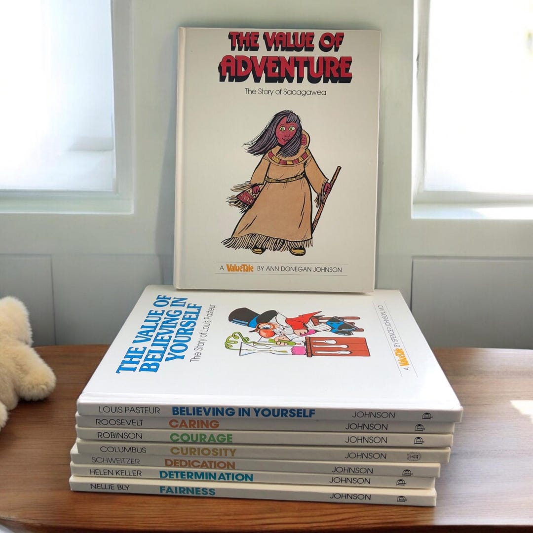 Value Tale Books Lot of 8 Historical Figures Hardcover Children's ...