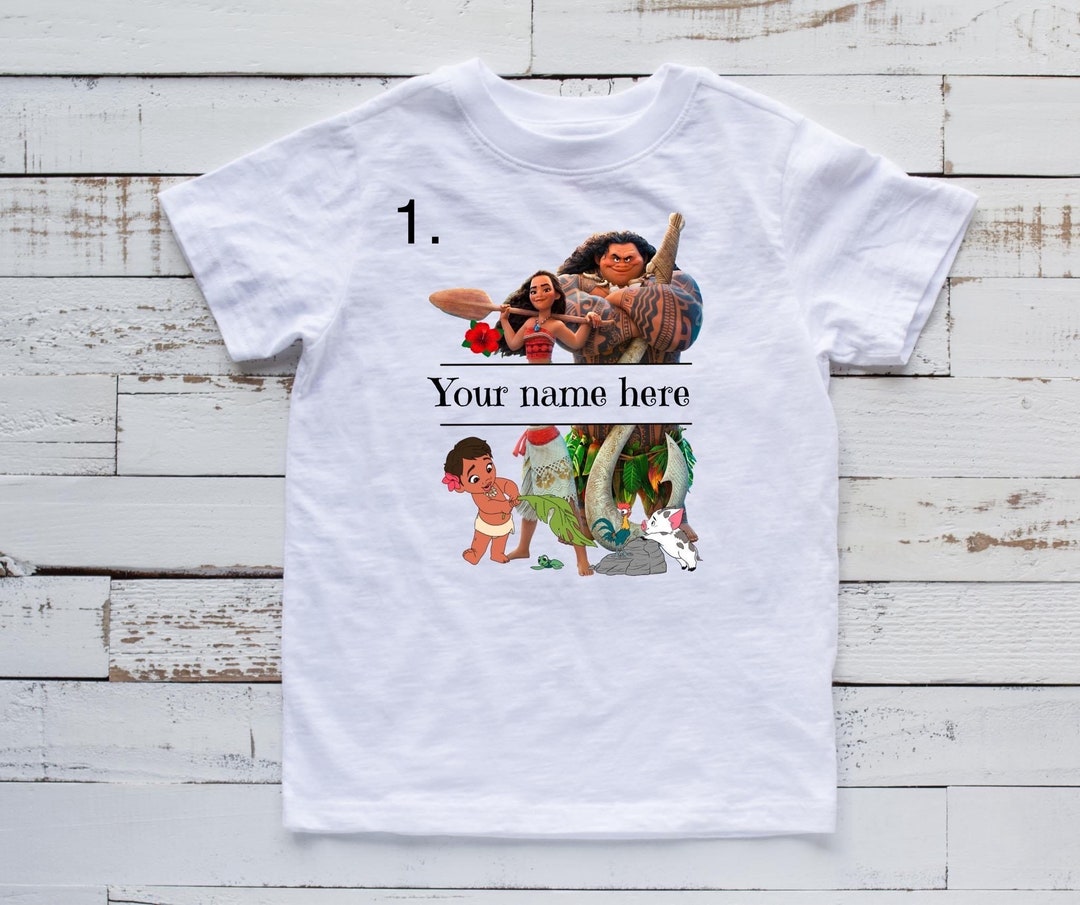 Personalized Character Tshirts Sublimated - Etsy