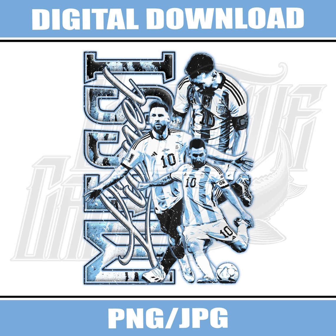 Lionel Messi Design, Digital File, PNG, JPG - Etsy