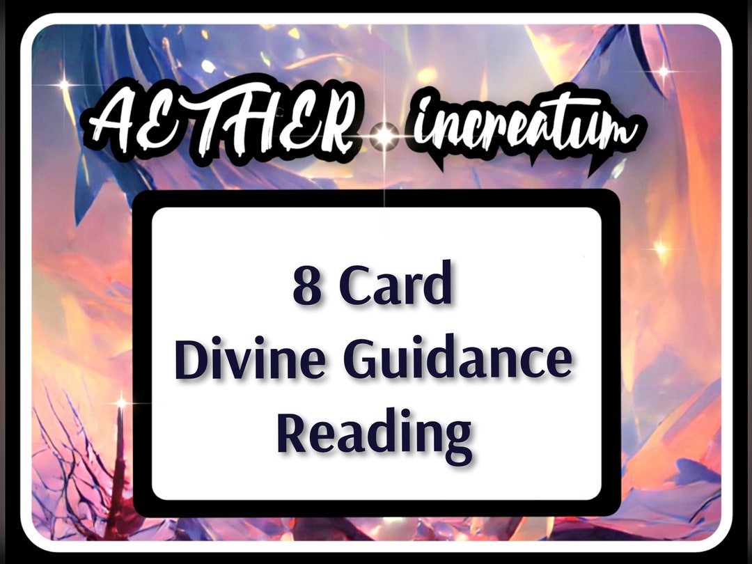 8 Card Divine Guidance Oracle Reading tarot - Etsy