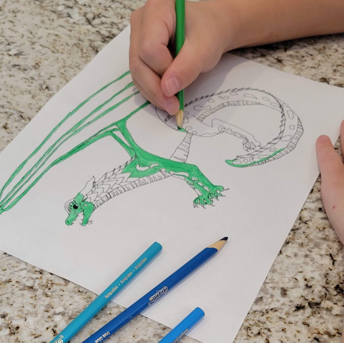 Dragon Coloring Pages - Wings of Fire Inspired - Etsy
