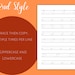 Cursive Handwriting Letter Practice // Logic of English (LOE) Font // 3 ...
