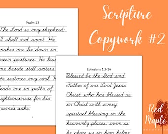 Cursive Lettering Chart // Handwriting Printable // Logic of - Etsy