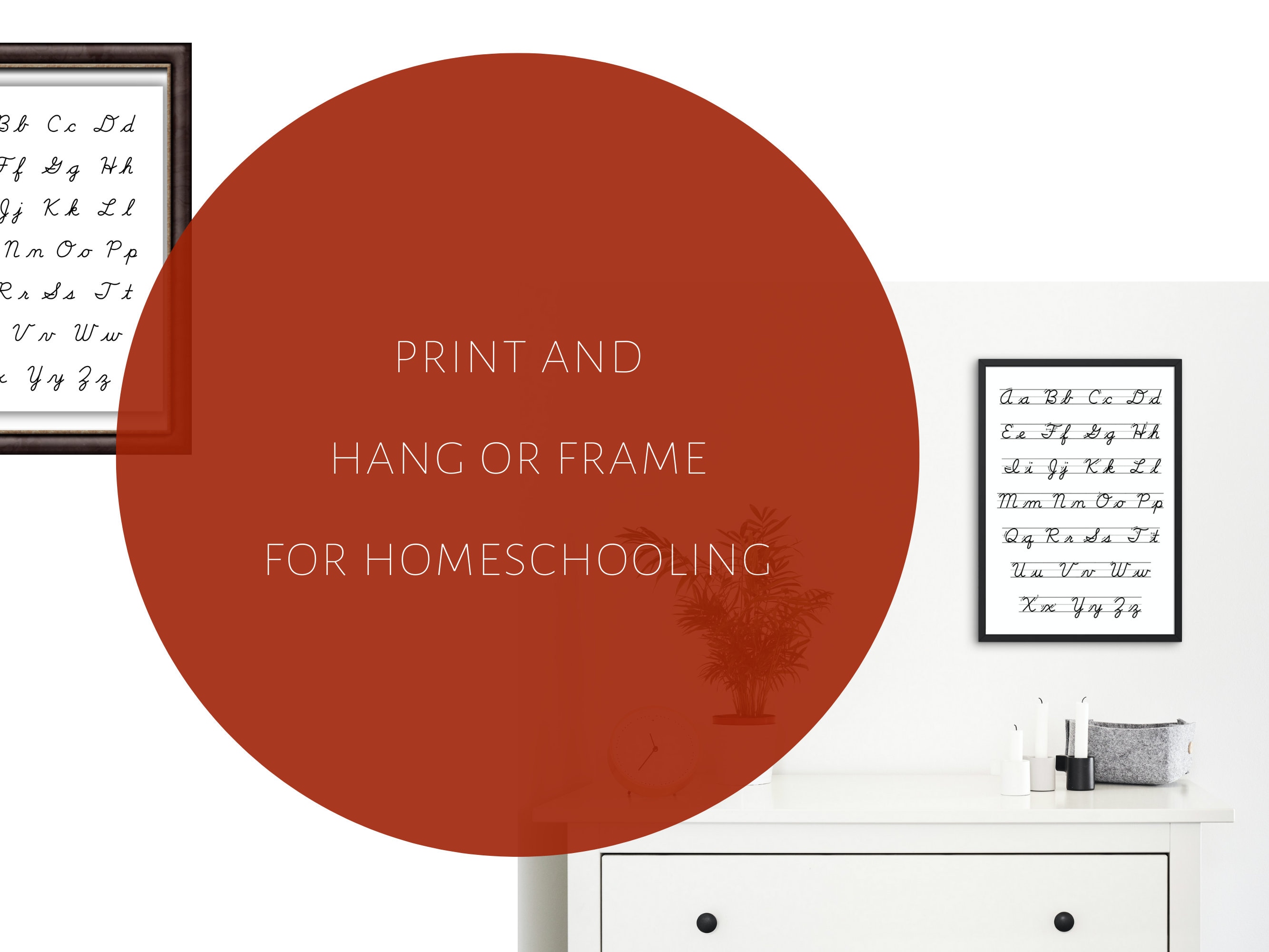 Cursive Lettering Chart // Handwriting Printable // Logic of English ...