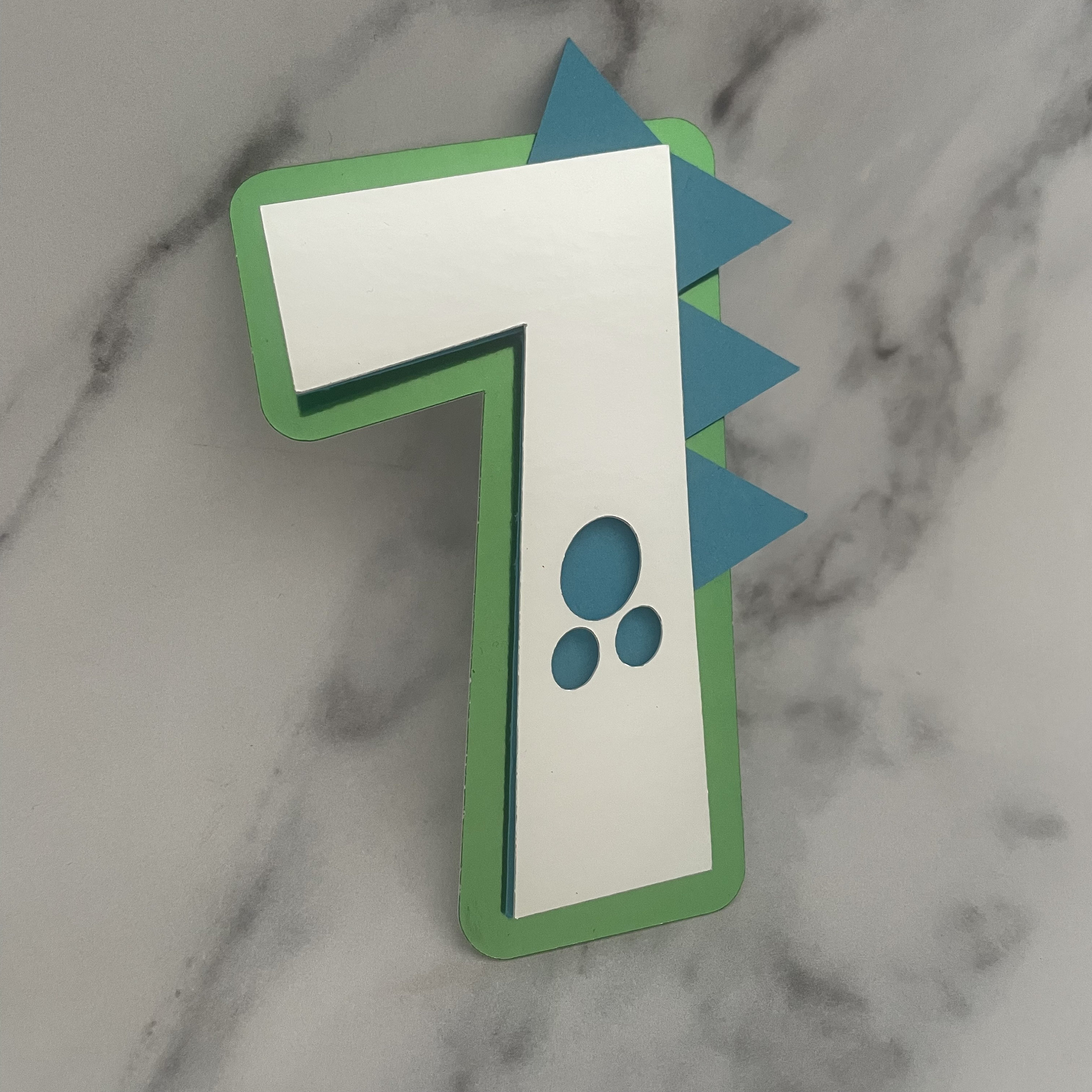 Dinosaur Number Cake Topper, Dinosaur Party Cake Topper, Dinosaur Age ...