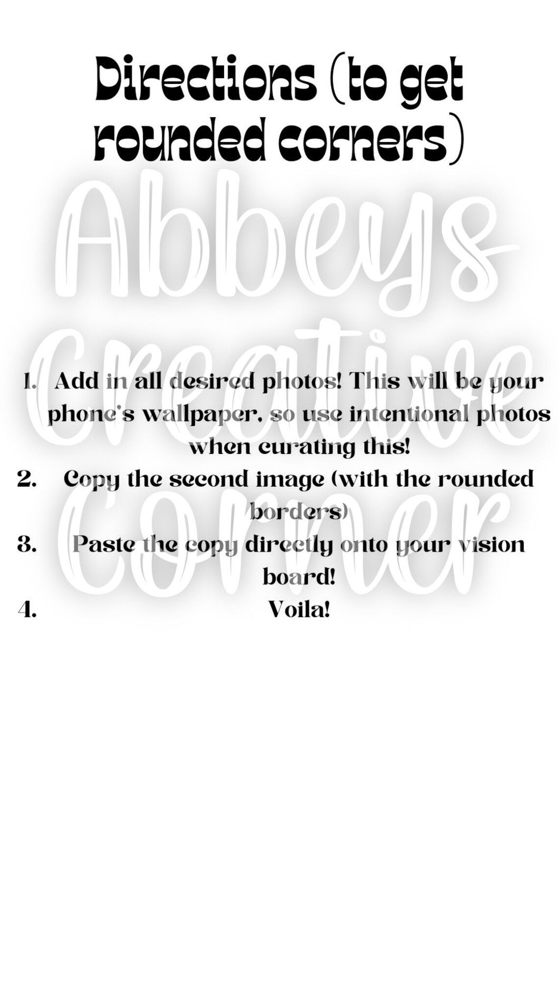 IPhone Vision Board Wallpaper Canva Template - Etsy