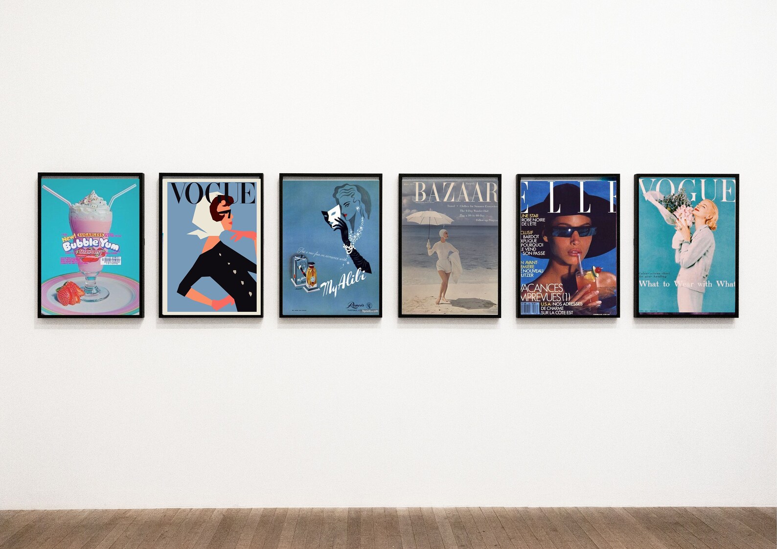 30 Blue Vintage Posters Wall Decor - Digital Download *READ ITEM ...