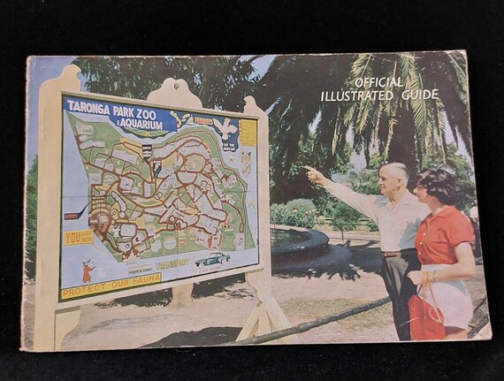 Taronga Zoo Official Illustrated Guide Australia's Best - Etsy
