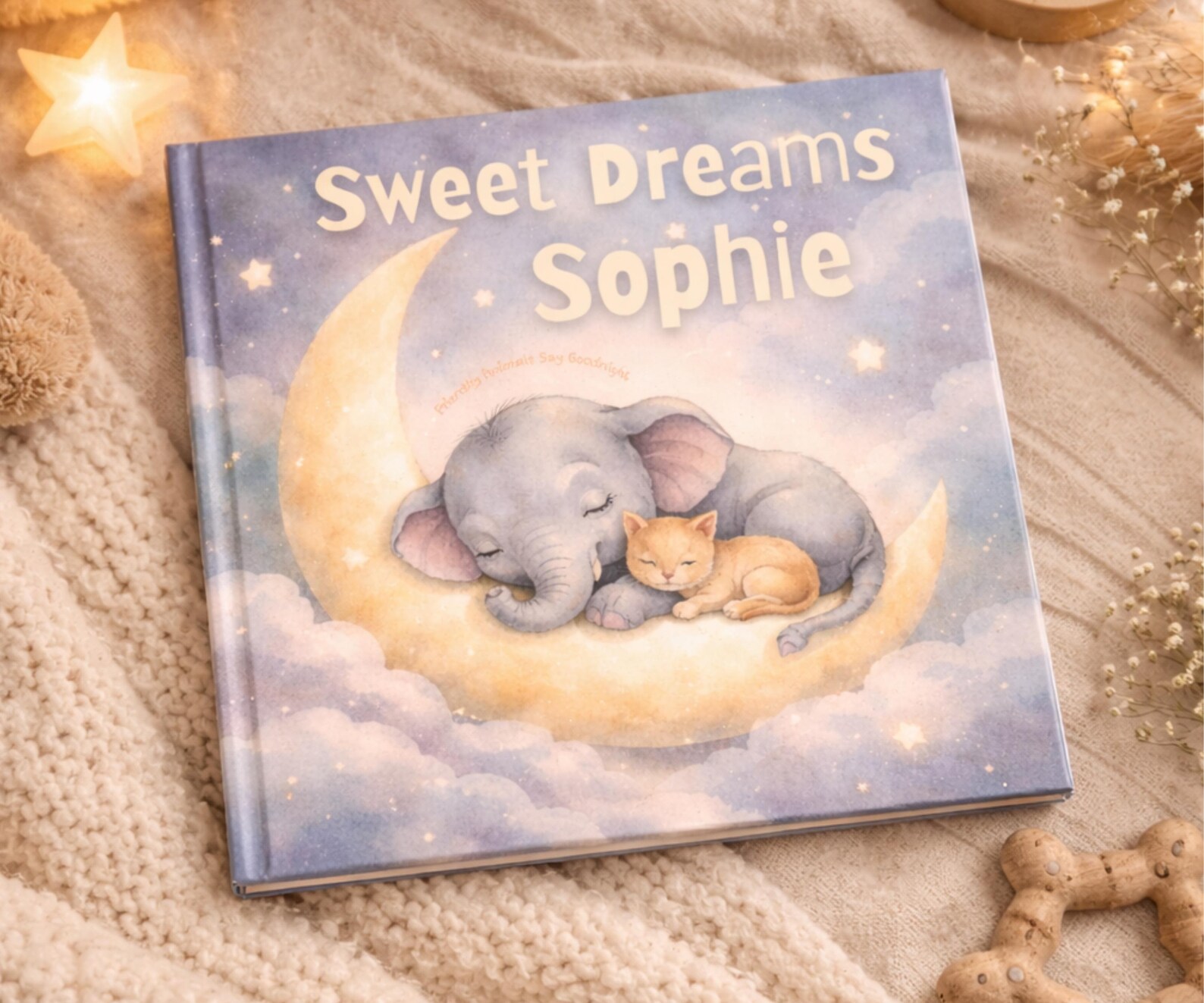 Personalized Baby Book With Name, First Birthday Gift for Kids, Custom ...
