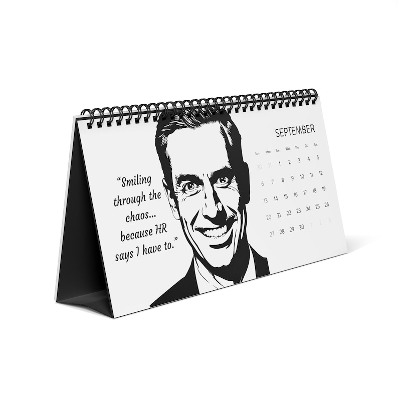 Sarcastic Office Quotes 2026 Desk Calendar, Funny Work Humor - Etsy UK