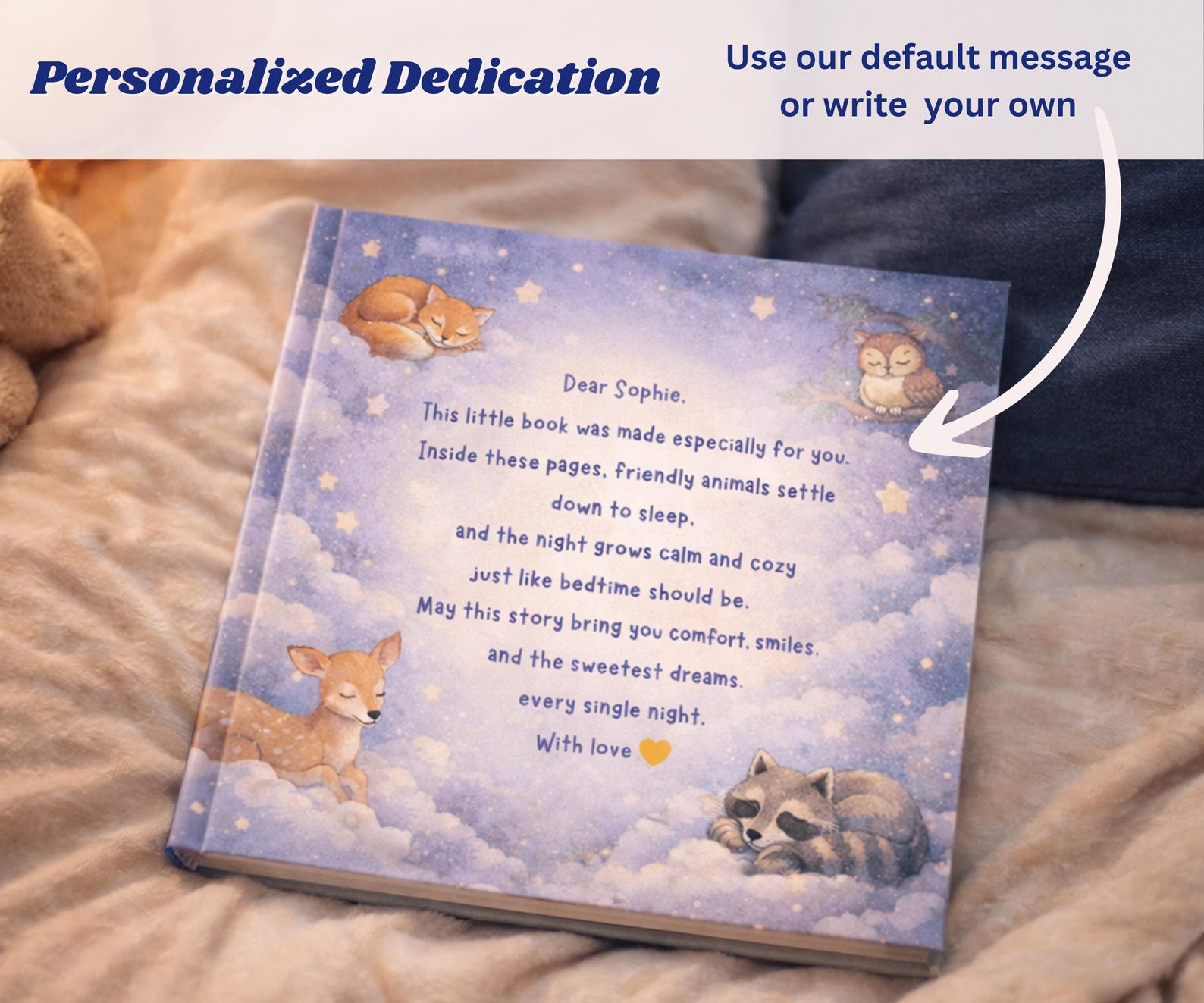Personalized Baby Book With Name, First Birthday Gift for Kids, Custom ...