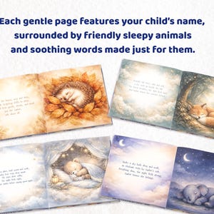 Personalized Baby Book With Name, First Birthday Gift for Kids, Custom ...