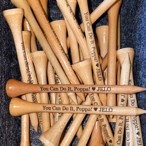 Personalized Golf Tees - Laser Engraved Golf Tee - Custom Golf Tees - 3 ...